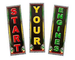 Racing - Cutouts 3pc – Party World